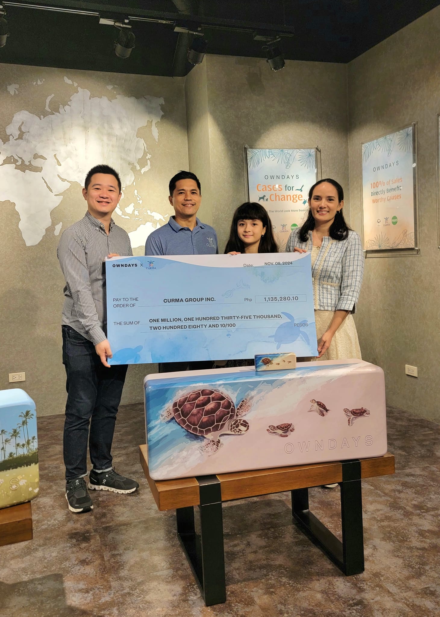 “OWNDAYS Philippines and CURMA Drive Positive Change for Sea Turtles ...